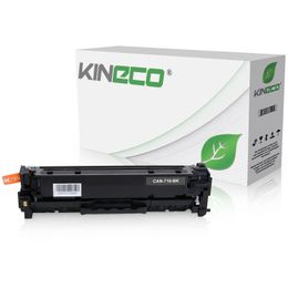 Kineco Toner kompatibel zu Canon Cartridge 718BK 2662B002 XL Schwarz