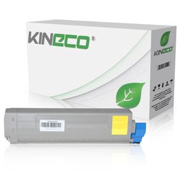 Kineco Toner kompatibel zu OKI C822 44844613 XL Yellow