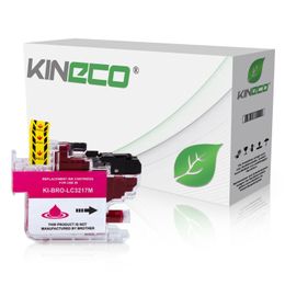 Kineco Tintenpatrone kompatibel zu Brother LC-3217M XL Magenta
