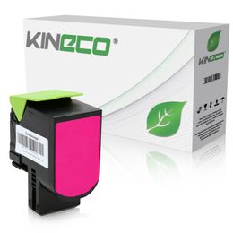 Kineco Toner kompatibel zu Lexmark CX510 800X3 80C0X30 XL Magenta