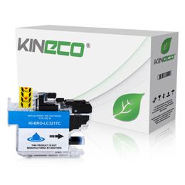 Kineco Tintenpatrone kompatibel zu Brother LC-3217C XL Cyan