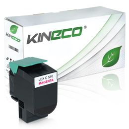 Kineco Toner kompatibel zu Lexmark C540 C540H2MG XL Magenta