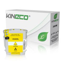 Kineco Tintenpatrone kompatibel zu HP 940XL C4909AE XL Yellow