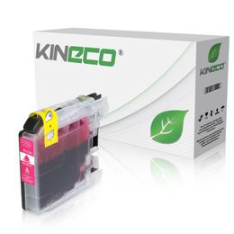 Kineco Tintenpatrone kompatibel zu Brother LC-225XLM XL Magenta