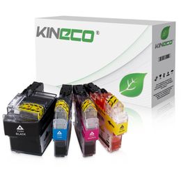 Kineco 4 Tintenpatronen kompatibel zu Brother LC-3219XL XL