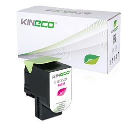 Kineco Toner kompatibel zu Lexmark CS421 78C20M0 XL Magenta