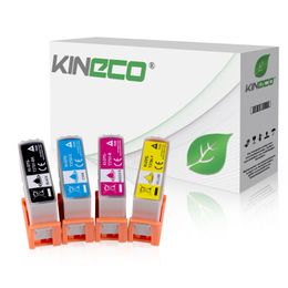 Kineco 4 Tintenpatronen kompatibel zu Epson T3791-T3794 XP-8500 XXL