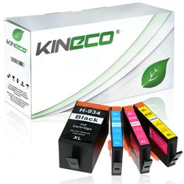 Kineco 4 Tintenpatronen kompatibel zu HP 934XL 935XL XL