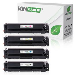 Kineco 4 Toner kompatibel zu HP CF540A-CF543A XL