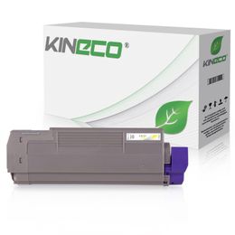 Kineco Toner kompatibel zu OKI C612 46507505 XL Yellow