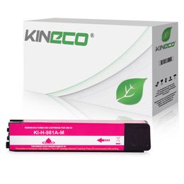 Kineco Tintenpatrone kompatibel zu HP 981A J3M69A Magenta