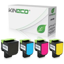 Kineco 4 Toner kompatibel zu Lexmark CX510 XL