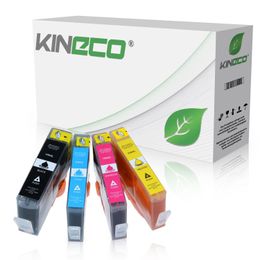 Kineco 4 Tintenpatronen kompatibel zu HP 364 XL