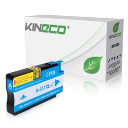 Kineco Tintenpatrone kompatibel zu HP 951XL CN046AE XL Cyan