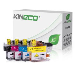 Kineco 4 Tintenpatronen kompatibel zu Brother LC-3213XL