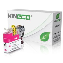 Kineco Tintenpatrone kompatibel zu Brother LC-121M LC-123M XL Magenta