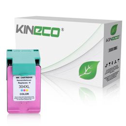 Kineco Tintenpatrone kompatibel zu HP 304X N9K07AE XL Color