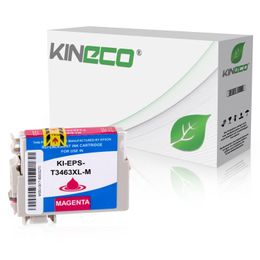 Kineco Tintenpatrone kompatibel zu Epson Pro WF3720 34 C13T34634010 XL Magenta