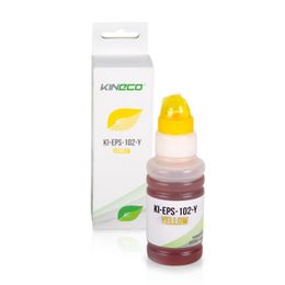 Kineco Tintenpatrone kompatibel zu Epson EcoTank 102 C13T03R440 XL Yellow