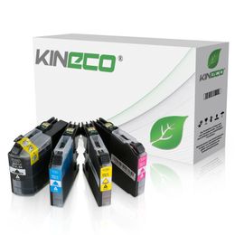 Kineco 4 Tintenpatronen kompatibel zu Brother LC-125 LC-127 XL