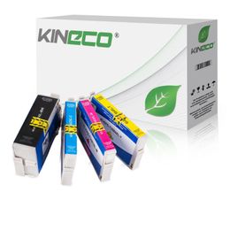 Kineco 4 Tintenpatronen kompatibel zu Epson T3581XL-T3584XL Pro WF4720 XL