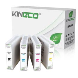 Kineco 4 Tintenpatronen kompatibel zu Epson T9081-T9084 XL