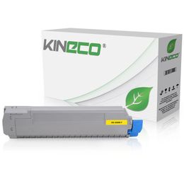 Kineco Toner kompatibel zu OKI C8600 C8800 43487709 XL Yellow