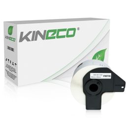 Kineco 1x Etiketten kompatibel zu Brother DK-11208, 38mm x 90mm