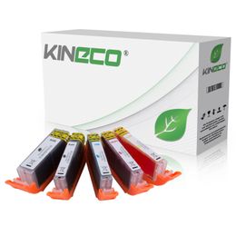 Kineco 5 Tintenpatronen kompatibel zu Canon PGI570XL CLI571XL XL