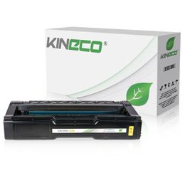 Kineco Toner kompatibel zu Ricoh Aficio SPC 252 XL 407719 XL Yellow