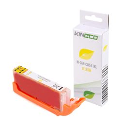 Kineco Tintenpatrone kompatibel zu Canon CLI-571YXL 0334C001 XL Yellow