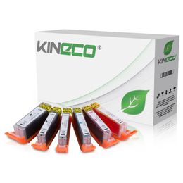 Kineco 6 Tintenpatronen kompatibel zu Canon PGI570XL CLI571XL XL