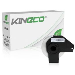 Kineco 1x Etiketten kompatibel zu Brother DK-11204, 17mm x 54mm