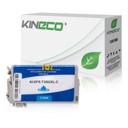 Kineco Tintenpatrone kompatibel zu Epson Pro WF4720 35 C13T35824010 XL Cyan