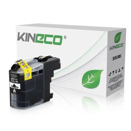 Kineco Tintenpatrone kompatibel zu Brother LC-127XLBK XL Schwarz