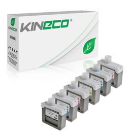 Kineco 6 Tintenpatronen kompatibel zu Canon PFI-301 XL