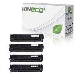 Kineco 4 Toner kompatibel zu HP CF410A-CF413A XL