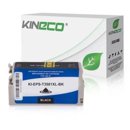 Kineco Tintenpatrone kompatibel zu Epson Pro WF4720 35 C13T35814010 XL Schwarz