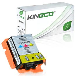 Kineco Tintenpatrone kompatibel zu Epson Stylus WF100 267 C13T26704010 XL Color