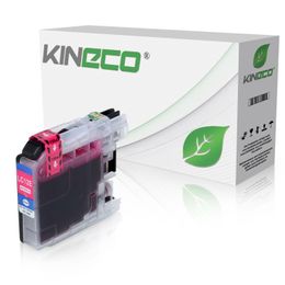 Kineco Tintenpatrone kompatibel zu Brother LC-12EM XL Magenta