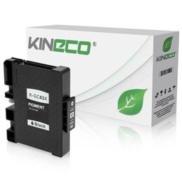 Kineco Tintenpatrone kompatibel zu Ricoh GC-41K 405761 XL Schwarz