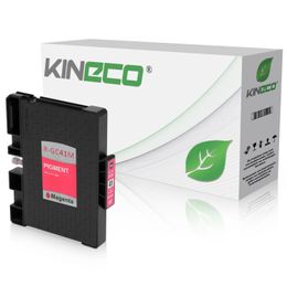 Kineco Tintenpatrone kompatibel zu Ricoh GC-41M 405763 XL Magenta