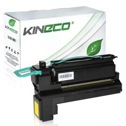 Kineco Toner kompatibel zu Lexmark C792 C792X2YG XL Yellow
