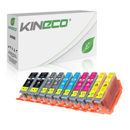 Kineco 6 Tintenpatronen kompatibel zu Canon PFI-701 XL