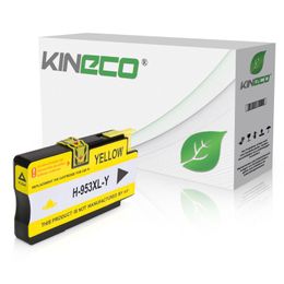 Kineco Tintenpatrone kompatibel zu HP 953XL F6U18AE XL Yellow