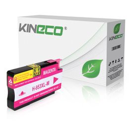 Kineco Tintenpatrone kompatibel zu HP 953XL F6U17AE XL Magenta