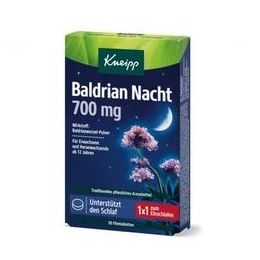 Kneipp Baldrian Nacht 700 mg Filmtabletten 30 St