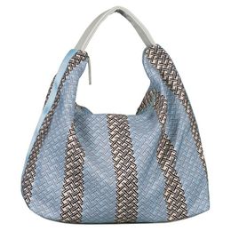 Tom Tailor Hobo LEONI Hobo bag, auffälliges Design, blau