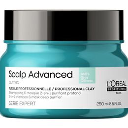 L'Oréal L'Oréal Professionnel Serie Expert Scalp Advanced Anti-Oiliness 2in1 deep purifier clay 250ml Haarmaske