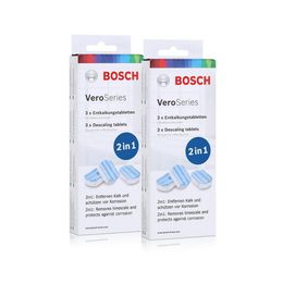 Bosch 2x Bosch VeroSeries TCZ8002 Entkalkungstabletten 2in1 für Kaffeevollau Entkalker